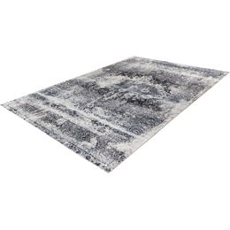 Teppich Kayoom "Ilian 500" Teppiche Gr. B/L: 160 cm x 230 cm, 11 mm, 1 St., grau Esszimmerteppiche