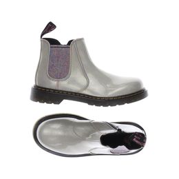 Dr. Martens Damen Stiefelette, silber, Gr. 37