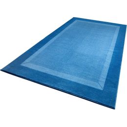 Teppich Band, Hanse Home, rechteckig, Höhe: 9 mm, Kurzflor, Weich, Wohnzimmer, Schlafzimmer, Esszimmer Küche, Flur, blau