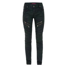 Cipo & Baxx Cipo & Baxx Slim-fit-Jeans in sommerlichem Look, bunt