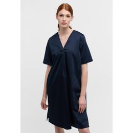 Blusenkleid Eterna "LOOSE FIT" Gr. 38, Normalgrößen, blau (navy) Damen Kleider Freizeitkleider