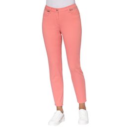 Bequeme Jeans Inspirationen Gr. 24, Kurzgrößen, rosa (flamingo) Damen Jeans