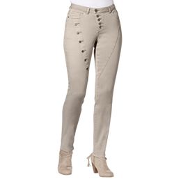 5-Pocket-Jeans Inspirationen Gr. 23, Kurzgrößen, grau (stein) Damen Jeans 5-Pocket-Jeans