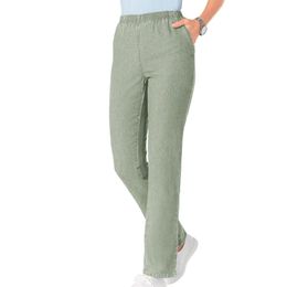 Schlupfjeans Classic Basics Gr. 54, Normalgrößen, grün (schilf) Damen Jeans
