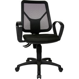 Bürostuhl Topstar "Airgo Net" Stühle schwarz Drehstühle