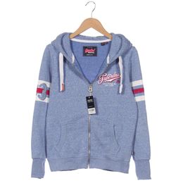 Superdry Damen Kapuzenpullover, hellblau