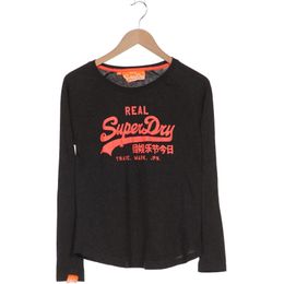 Superdry Damen Langarmshirt, grau