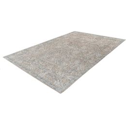 Teppich Kayoom "Percy 100" Teppiche Gr. B/L: 160 cm x 230 cm, 13 mm, 1 St., beige Baumwollteppiche