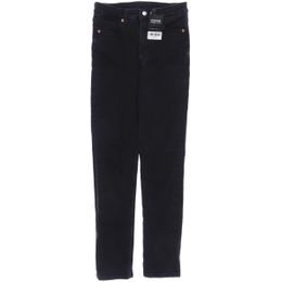 MONKI Damen Jeans, schwarz, Gr. 0