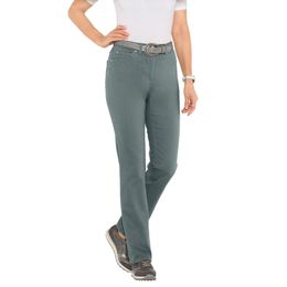 Stretch-Jeans Casual Looks Gr. 21, Kurzgrößen, blau (wintertürkis) Damen Jeans Stretch
