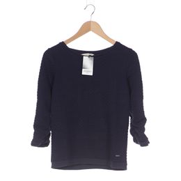 Tom Tailor Damen Sweatshirt, marineblau, Gr. 34