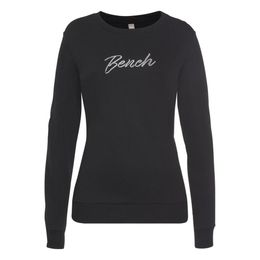 Bench Sweatshirt Damen Gr&ouml;&szlig;e S/M hellgrau / schwarz