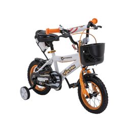 Actionbikes Motors Actionbikes Kinderfahrrad Timson 12 Zoll, V-Brake-Bremsen, höhenverstellbar, Stützräder, Korb