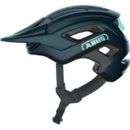 Mountainbikehelm Abus "CLIFFHANGER" Helme Gr. L Kopfumfang: 57 cm - 61 cm, blau (midnight blue) Fahrradhelme für Erwachsene