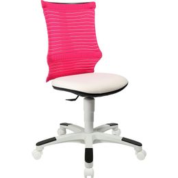 Bürostuhl Topstar "S'neaker" Stühle rosa (rosa, weiß) Drehstühle