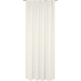 Vorhang WIRTH "Berwick" Gardinen Gr. 255 cm, Multifunktionsband, 132 cm, beige (natur) Schlafzimmergardinen