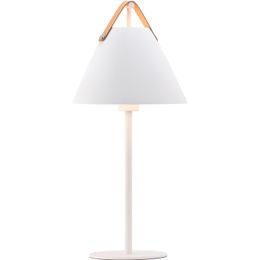 Tischleuchte design for the people "Strap" Lampen Gr. 1 flammig, Ø 25 cm Höhe: 55 cm, weiß Tischlampen