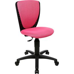 Bürostuhl Topstar "High S'cool" Stühle pink (pink, schwarz) Drehstühle