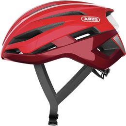 Rennradhelm Abus "STORMCHASER" Helme Gr. L Kopfumfang: 59 cm - 61 cm, rot (blaze red) Fahrradhelme