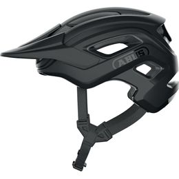 Mountainbikehelm Abus "CLIFFHANGER" Helme Gr. L Kopfumfang: 57 cm - 61 cm, schwarz (velvet black) Fahrradhelme für Erwachsene