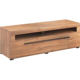 Lowboard Helvetia "Tulsa" Sideboards Gr. B/H/T: 160 cm x 52 cm x 50 cm, braun (alteichefarben, alteichefarben) Lowboards