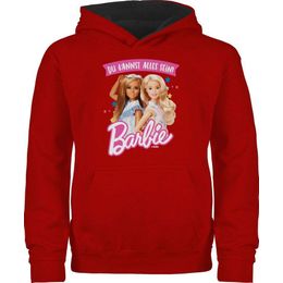 Shirtracer Hoodie Du kannst alles sein! Barbie Mädchen