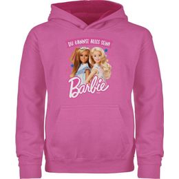 Shirtracer Hoodie Du kannst alles sein! Barbie Mädchen