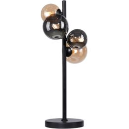 Tischleuchte Paul Neuhaus "POPSICLE" Lampen Gr. 4 flammig, schwarz LED Tischlampen