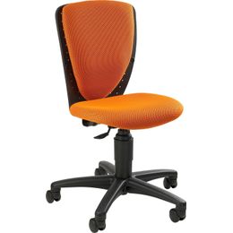 Bürostuhl Topstar "High S'cool" Stühle schwarz (orange, schwarz) Drehstühle