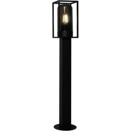 Pollerleuchte Nordlux "Griffin" Lampen Gr. Höhe: 80 cm, grau (rauchfarben) Pollerleuchten