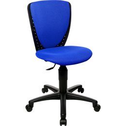 Bürostuhl Topstar "High S'cool" Stühle blau (blau, schwarz) Drehstühle