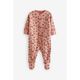 next Schlafoverall Gesteppter Baby-Schlafanzug mit Leopardenmuster (1-tlg)