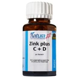 naturafit® NATURAFIT Zink Plus C+D Kapseln
