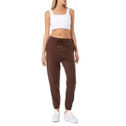 RedBridge Jogginghose RED BRIDGE Damen Hose Jogginghose Freizeithose Braun XL