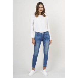 Blue Fire 5-Pocket-Jeans, blau