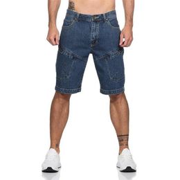 EloModa Regular-fit-Jeans Herren 3/4 kurze-Hose Jeans Short Bermuda Capri; 32 34 36 38 40 42 (1-tlg)