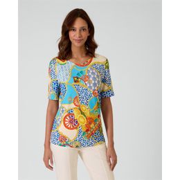 Alfredo Pauly Shirt mit sommerlichem Druck