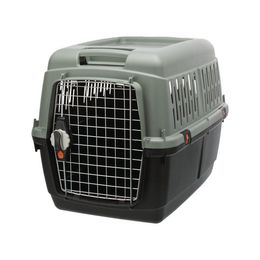 Trixie Hunde-Transportbox Be Eco Transportbox Giona anthrazit/grau-grün