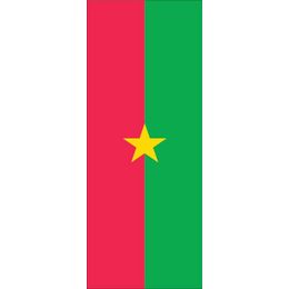 flaggenmeer Flagge Flagge Burkina Faso 110 g/m² Hochformat