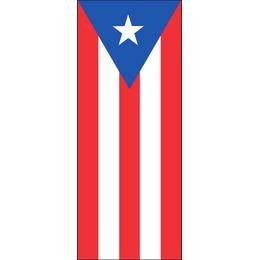 flaggenmeer Flagge Flagge Puerto Rico 110 g/m² Hochformat