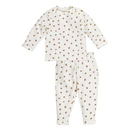 Meyco Baby Pyjama Mini Panther Offwhite (1 tlg) 74/80