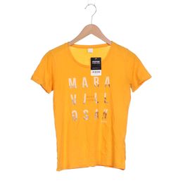 BOSS Orange Damen T-Shirt, gelb, Gr. 36