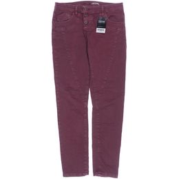 PLEASE Damen Jeans, bordeaux