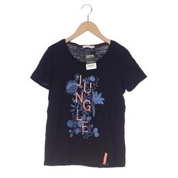 Cecil Damen T-Shirt, marineblau, Gr. 36