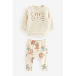 next Shirt & Leggings 2-teiliges Baby Fleece-Set Sweatshirt und Leggings (2-tlg)