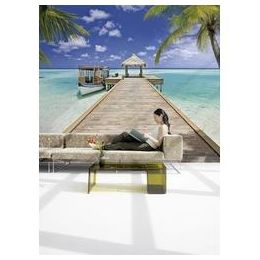 Komar Fototapete Beach Resort 368 x 254 cm