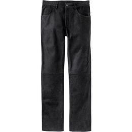Luis Steindl B&uuml;ffellederhose Schwarz (Gr&ouml;&szlig;e: 48)