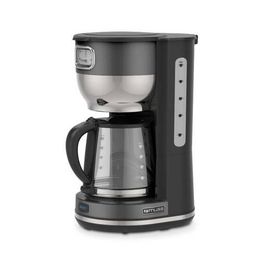 MUSE MS-220 DG Kaffeemaschine Grau Fassungsvermögen Tassen=10 Glaskanne, Warmhaltefunktion