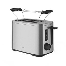 AEG Edelstahl-Toaster T5-1-4St silber