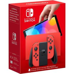 Nintendo Switch OLED 64GB - Rot - Limited Edition Mario